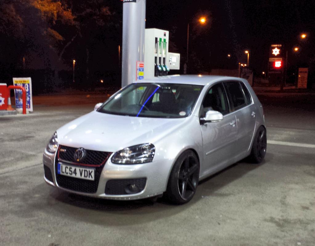 mk5 gti front end r32 back end stage 1 tdi :) GTI boot spoiler going on ...